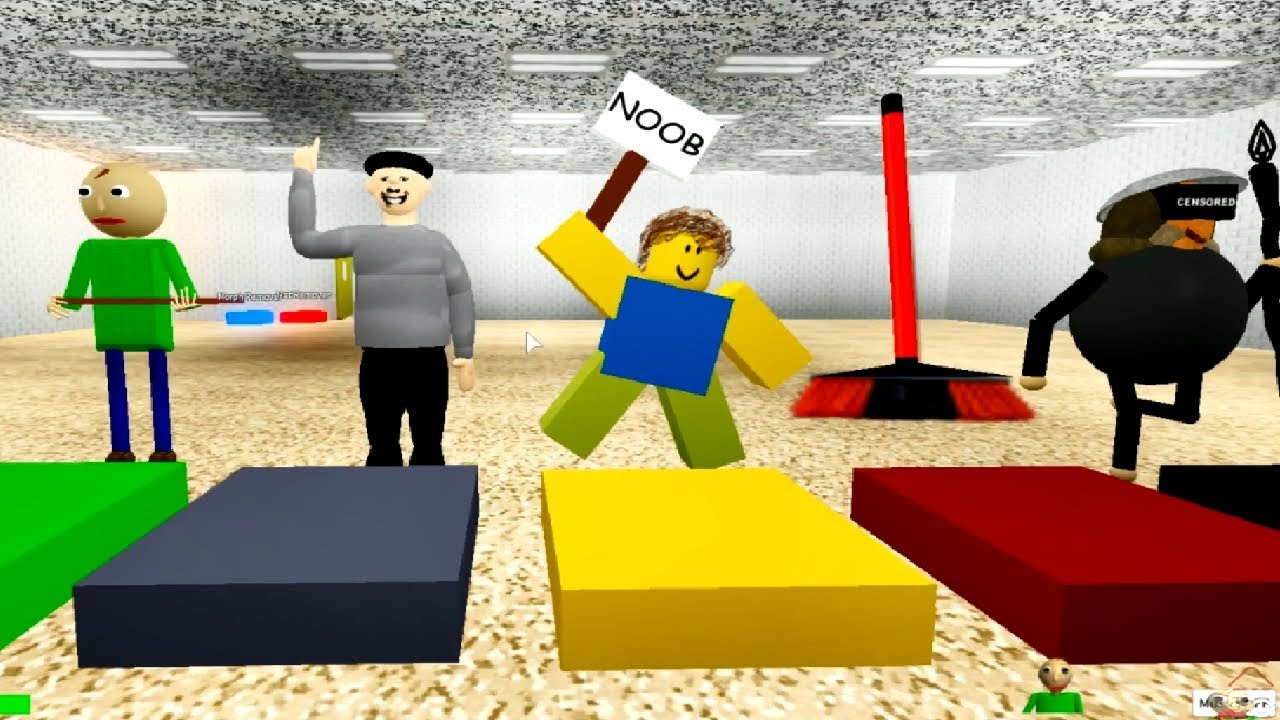 All Baldi OLD Characters 3d - YouTube