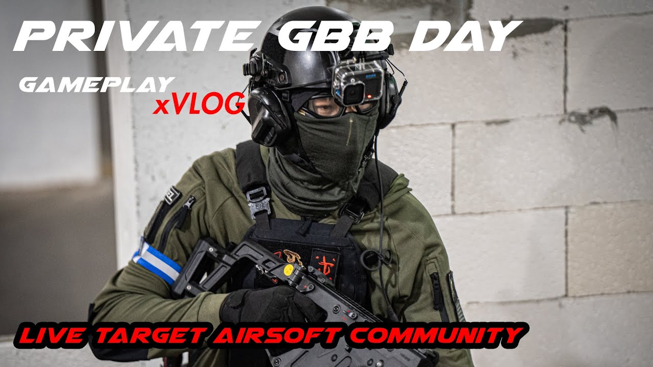 | LTAC | GBB | AT ONE AIRSOFT FIELD | TRINITY AIRSOFT | GAMEPLAY x VLOG ...