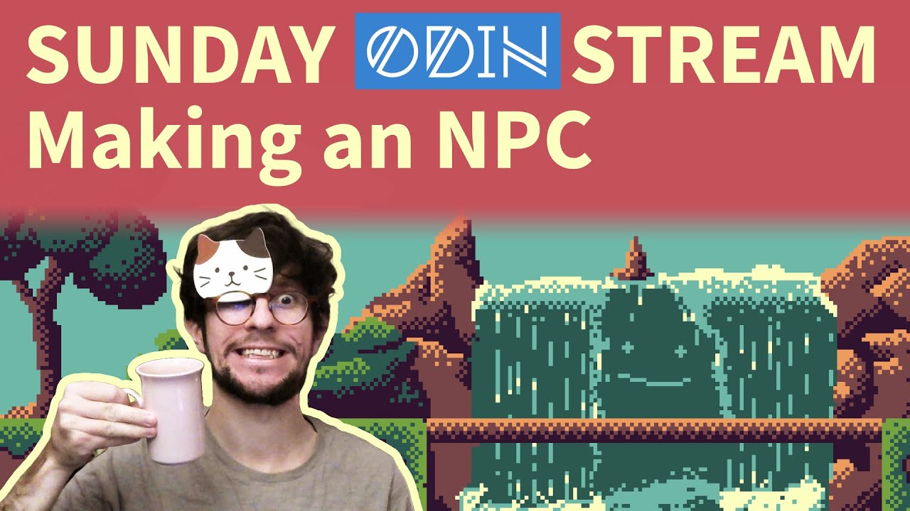 Sunday gamedev stream: Making NPC and related things - YouTube