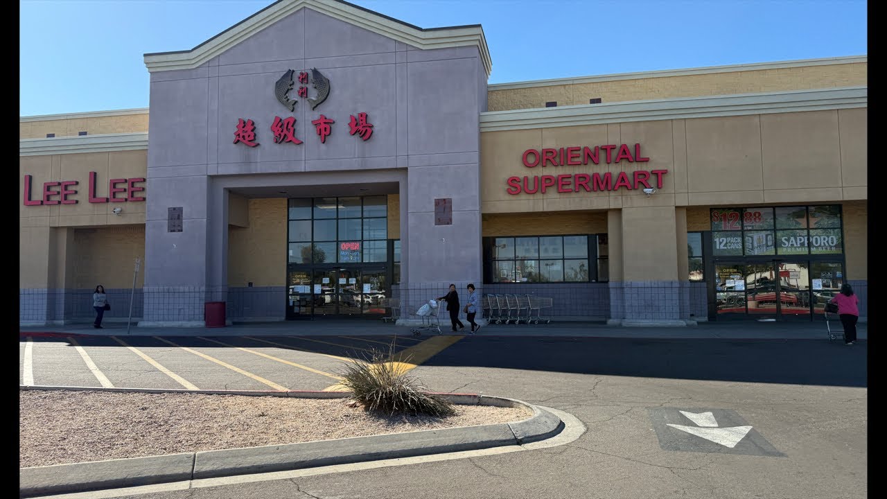 Live! Daily grocery shopping at Lee Lee Oriental Supermarket in Arizona ...