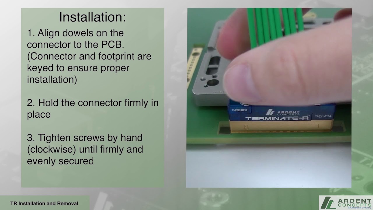 TR Installation and Removal - YouTube