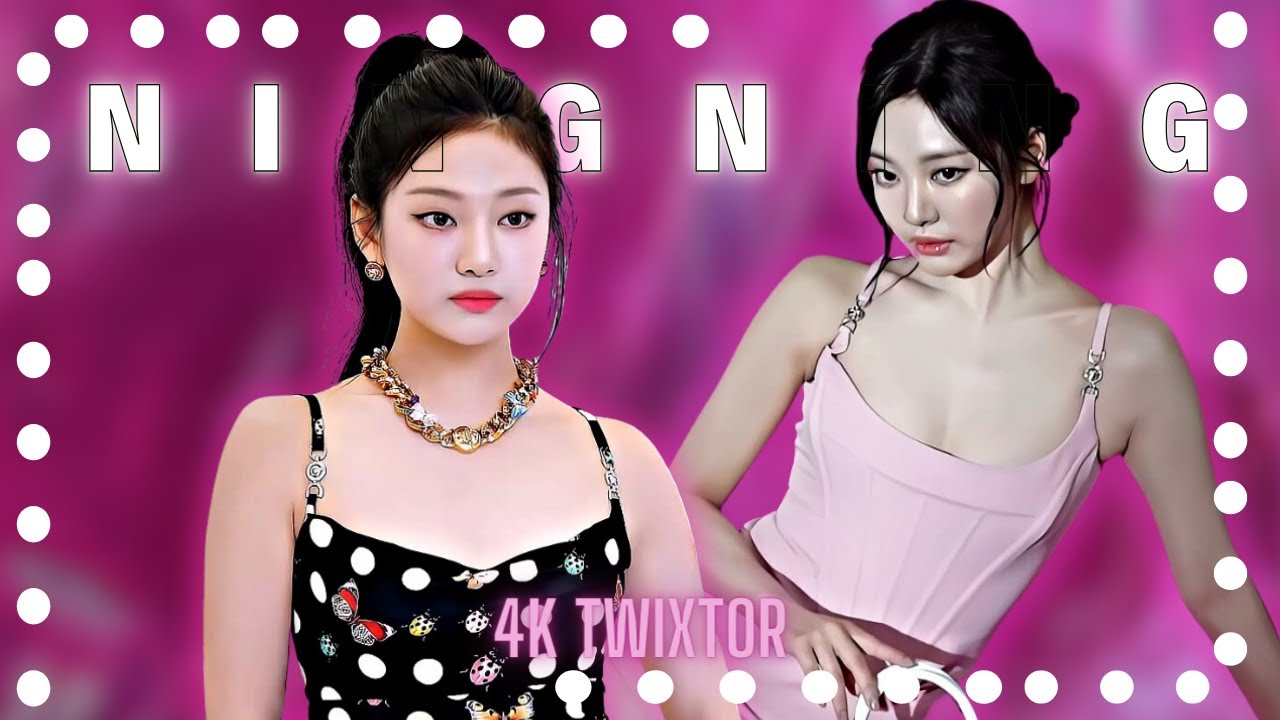 Ningning AESPA - 4K Photoshoot/Vlog Editing Clips (Slo/MoTwixtor) - YouTube