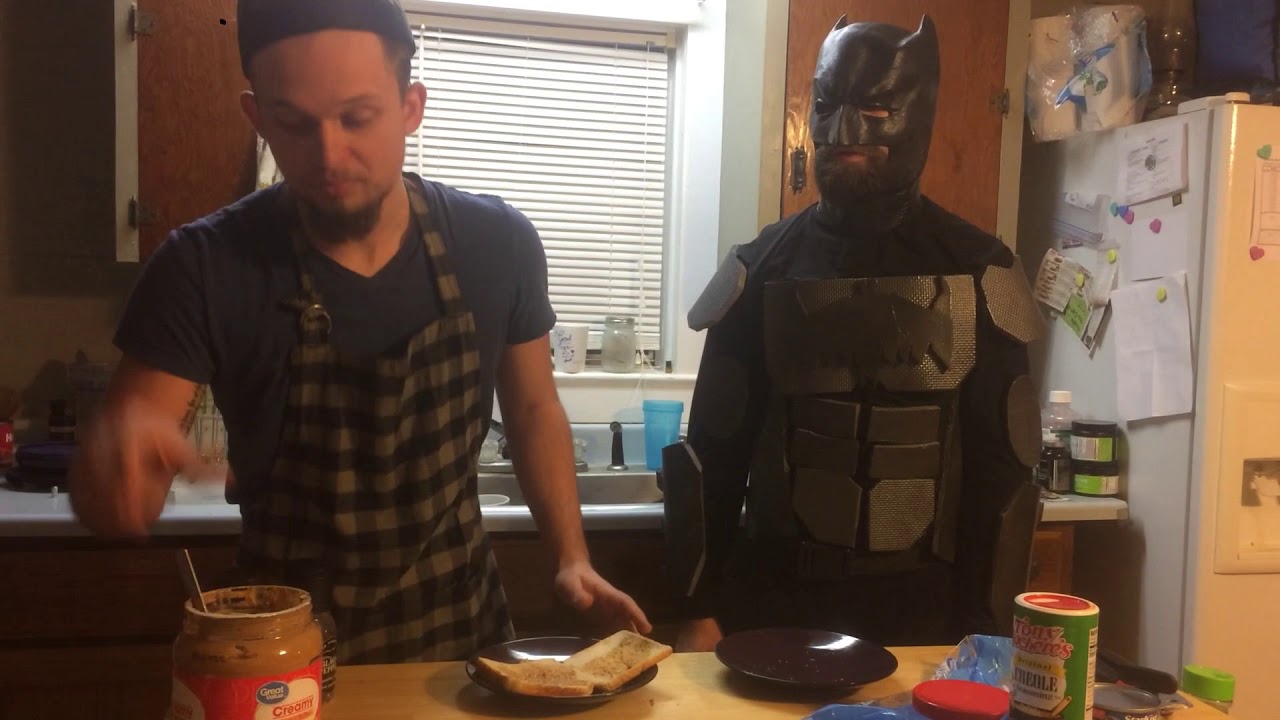 Batman on cooking show - YouTube