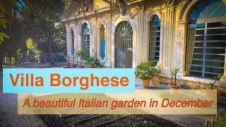 Vlog 62 - Villa Borghese - amazing gardens in the centre of Rome