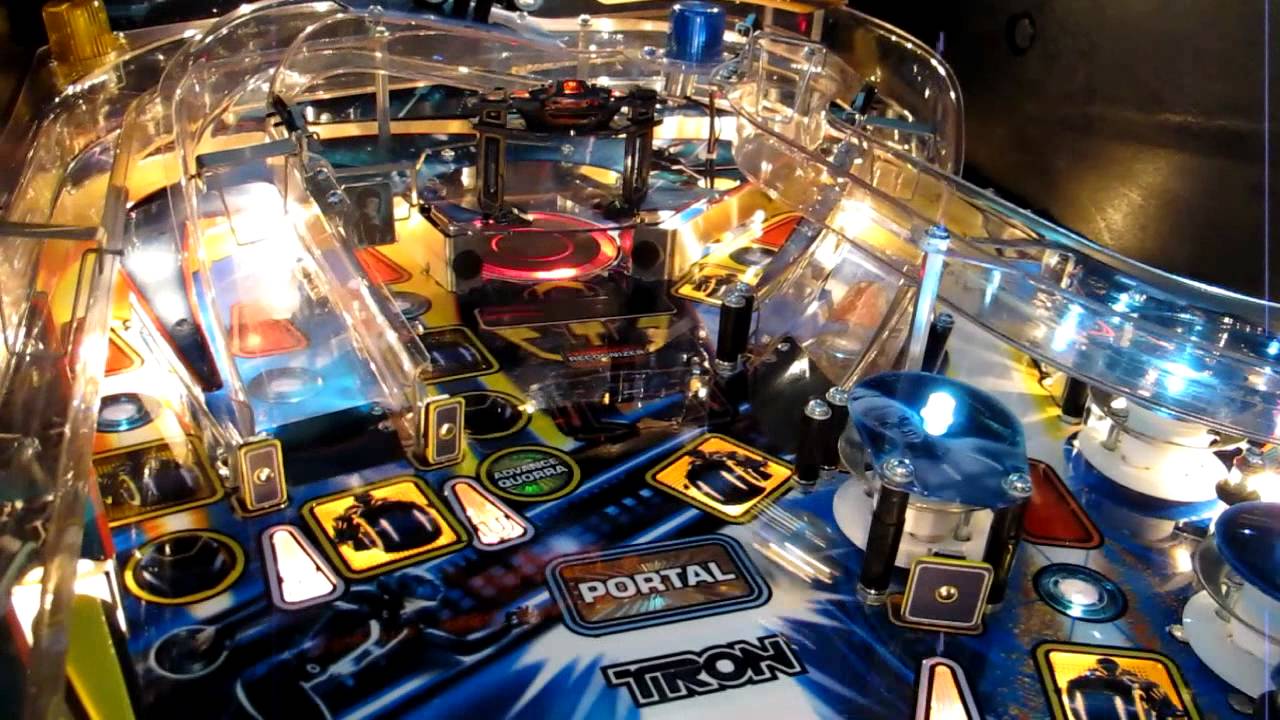 Tron Pinball Machine Playfield details- Arcade Machine and Identity ...