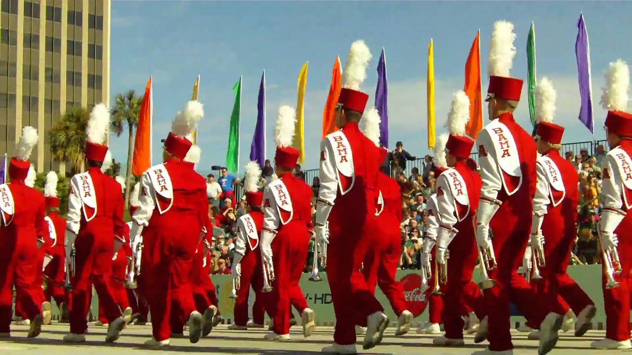 Florida Citrus Parade 2010: University of Alabama - Tuscaloosa AL - YouTube