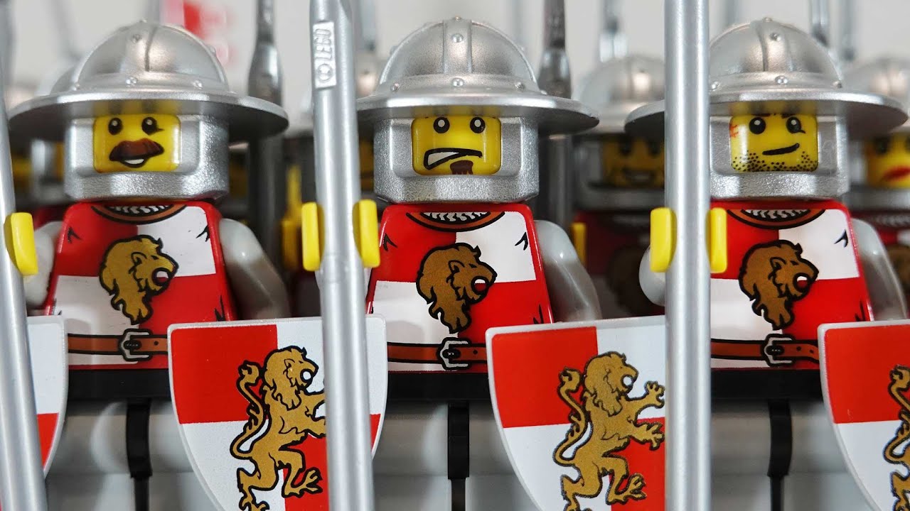 LEGO Lion Knights Army Introduction - YouTube