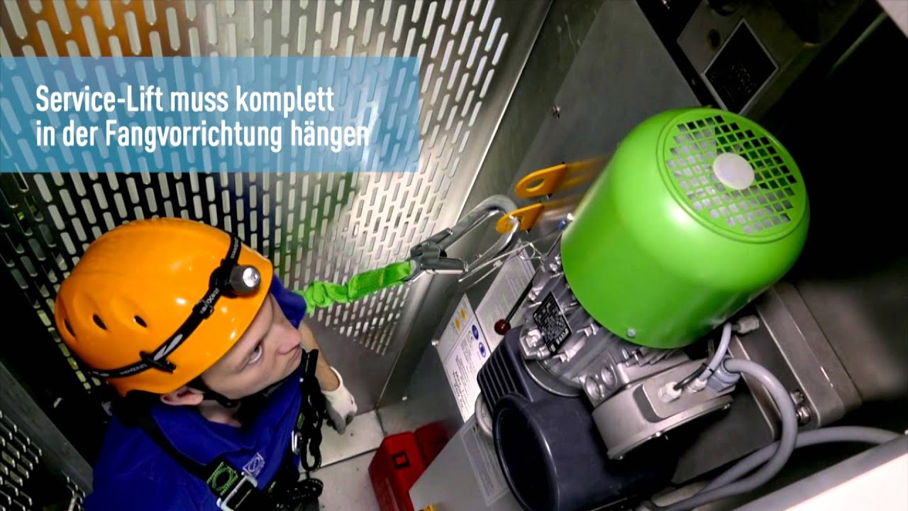 ZARGES Service-Lift (6000-5) – täglicher Prüfplan - YouTube
