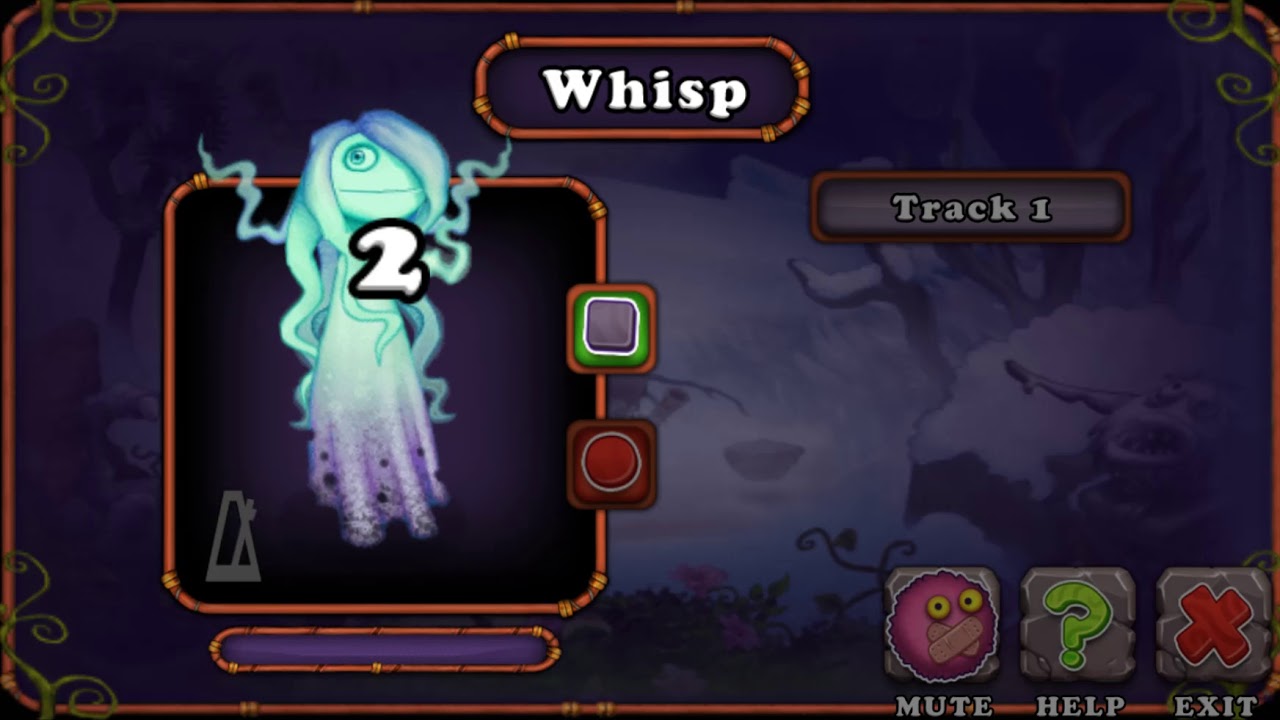 My Singing Monsters All Monster Animations - Whisp (Ethereal island) - YouTube