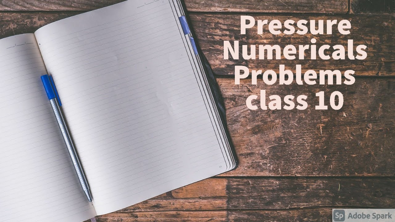 Class 10 science pressure numericals problems - YouTube