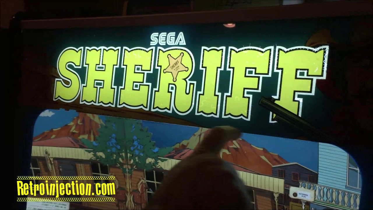 Sega Sheriff EM arcade game - YouTube