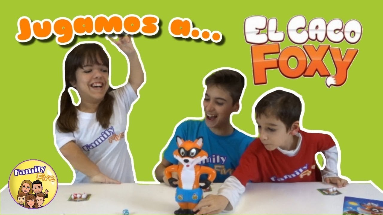JUGAMOS A EL CACO FOXY | Un juego para toda la Familia - YouTube