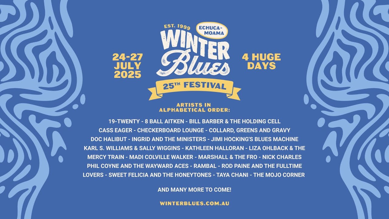 Winter Blues Festival to Celebrate 25th Event in 2025 - YouTube