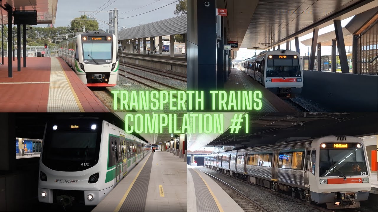 Transperth Train Compilation #1 - YouTube