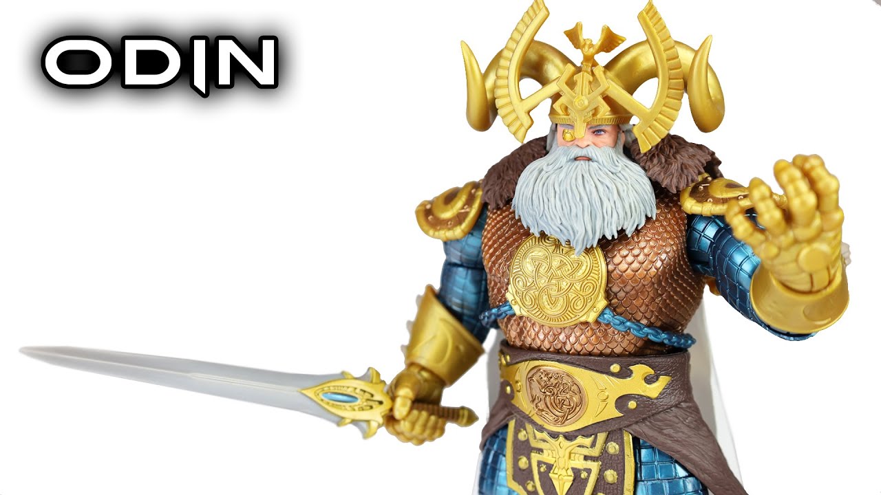 Marvel Legends KING ODIN Deluxe Action Figure Review - YouTube