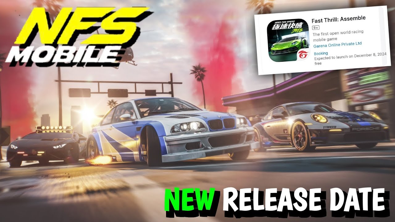 NFS 🔥 Garena Mobile New Release Date | Need for Speed Garena New ...