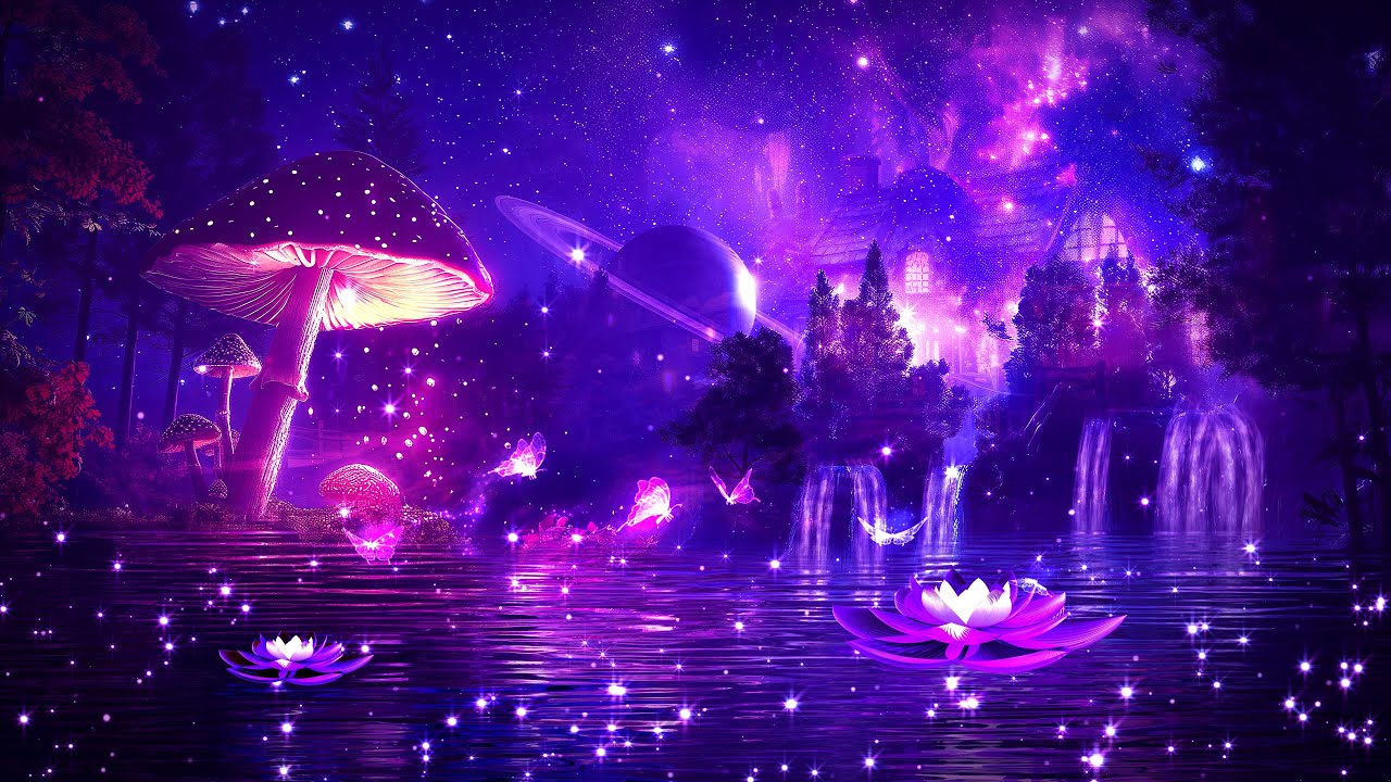 Quiet Night 💜 Soft Calming Sleep Music 🎵 Fall Into a Peaceful Deep ...