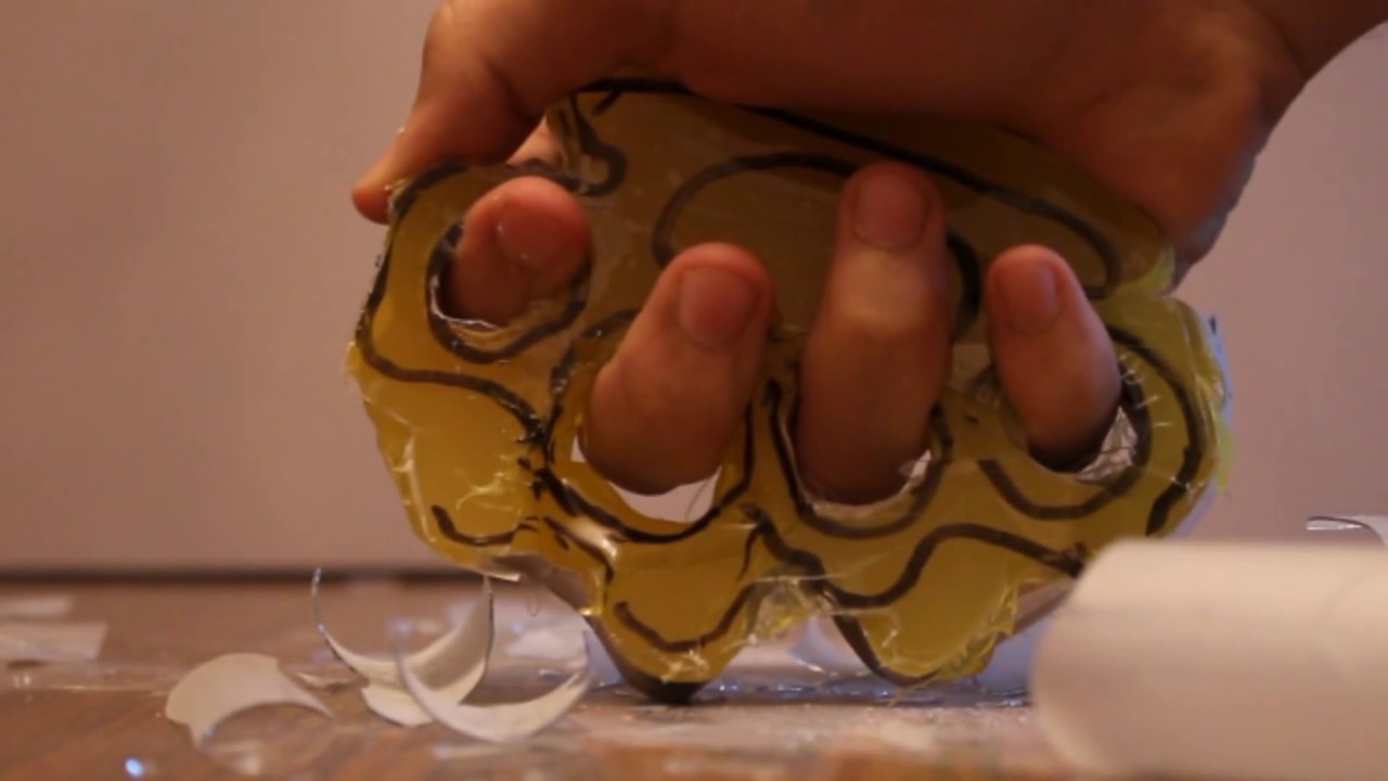 Simple life hack - DIY Brass knuckles - YouTube