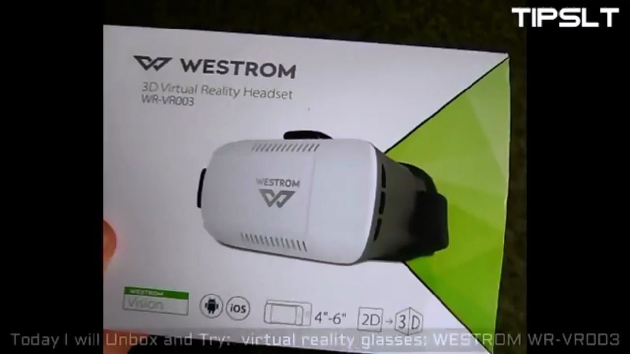 westrom WR VR003 review apzvalga and test,3D virtualios realybės ...