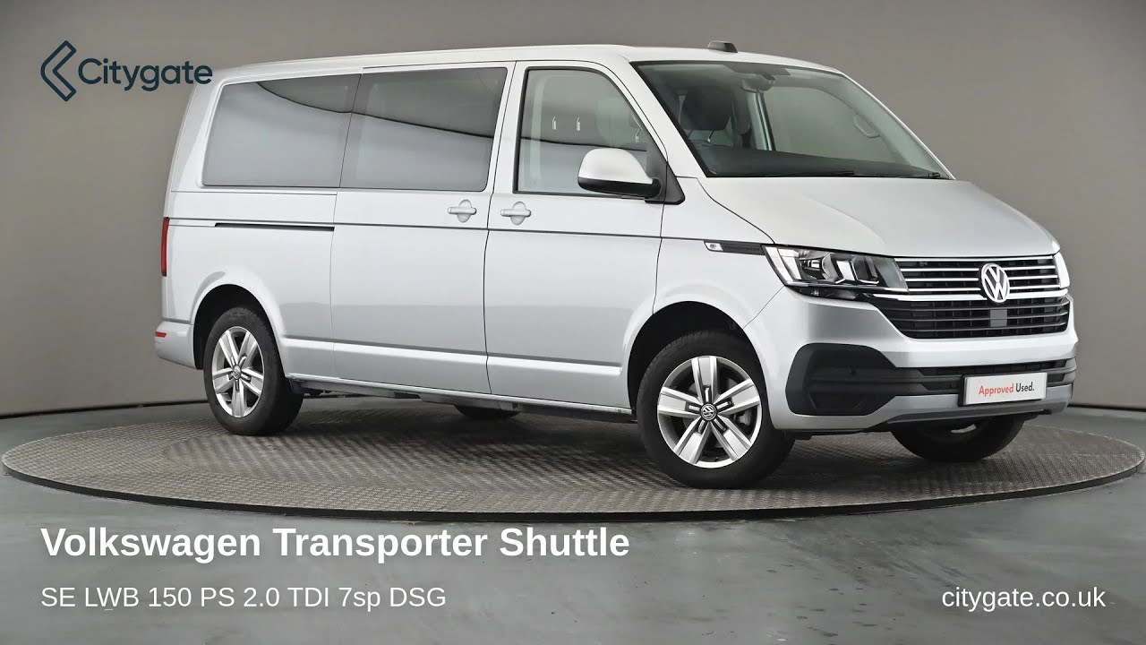 Volkswagen Transporter Shuttle - SE LWB 150 PS 2.0 TDI 7sp DSG ...