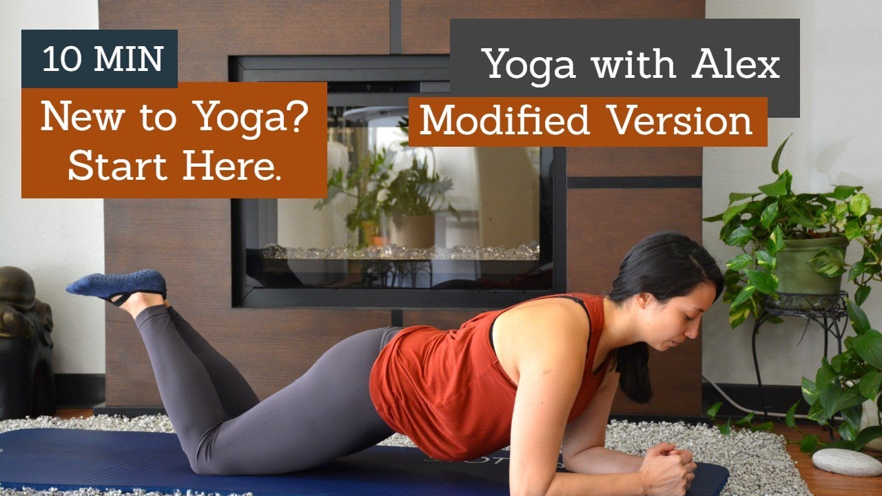 Modified Yoga Poses for Beginners. Another Great Everyone Friendly with ...