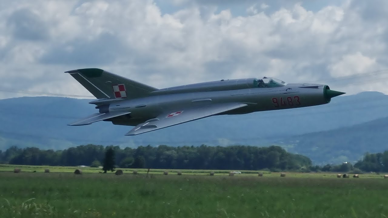 MiG 21 Freewing 80mm edf First flight 2023! - YouTube