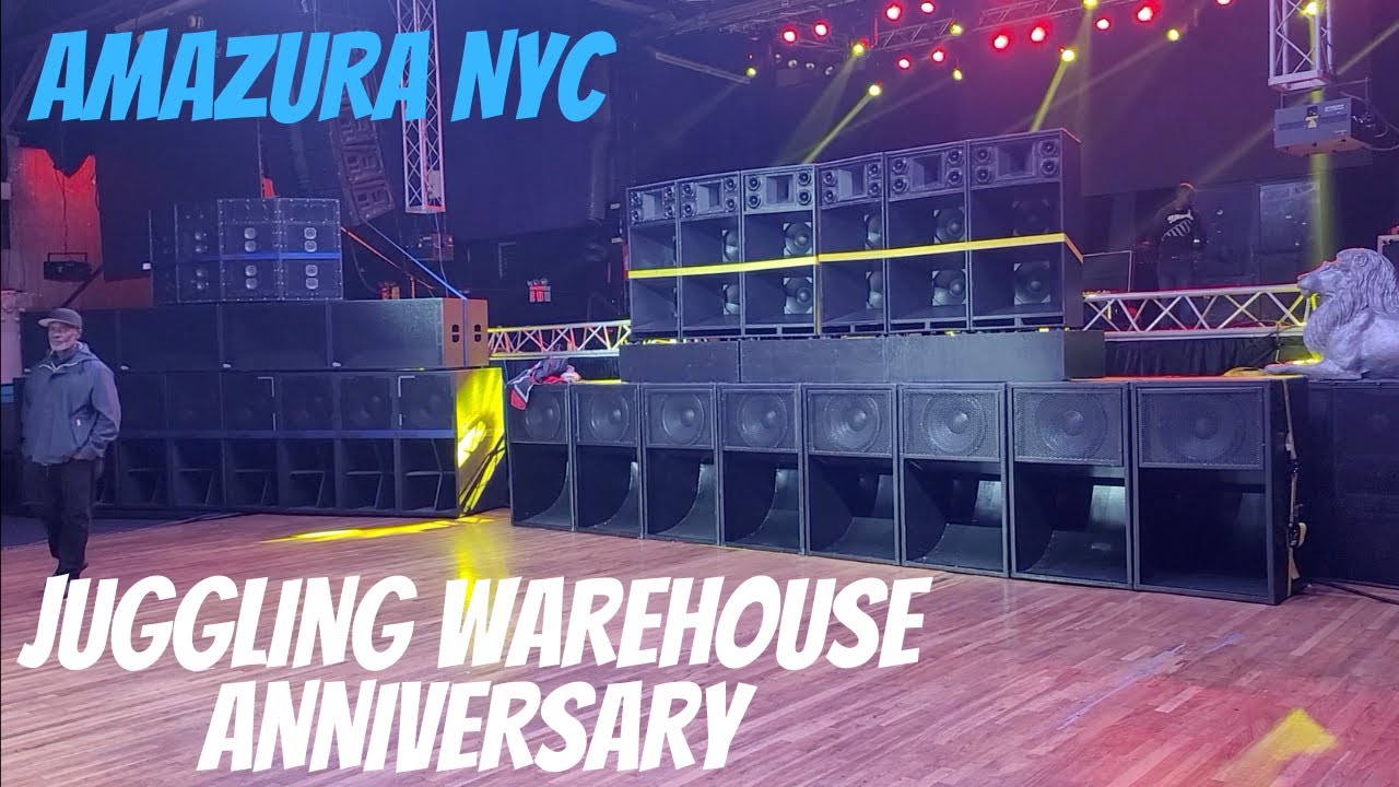 3 SOUND SYSTEMS SET UP IN AMAZURA NYC - YouTube