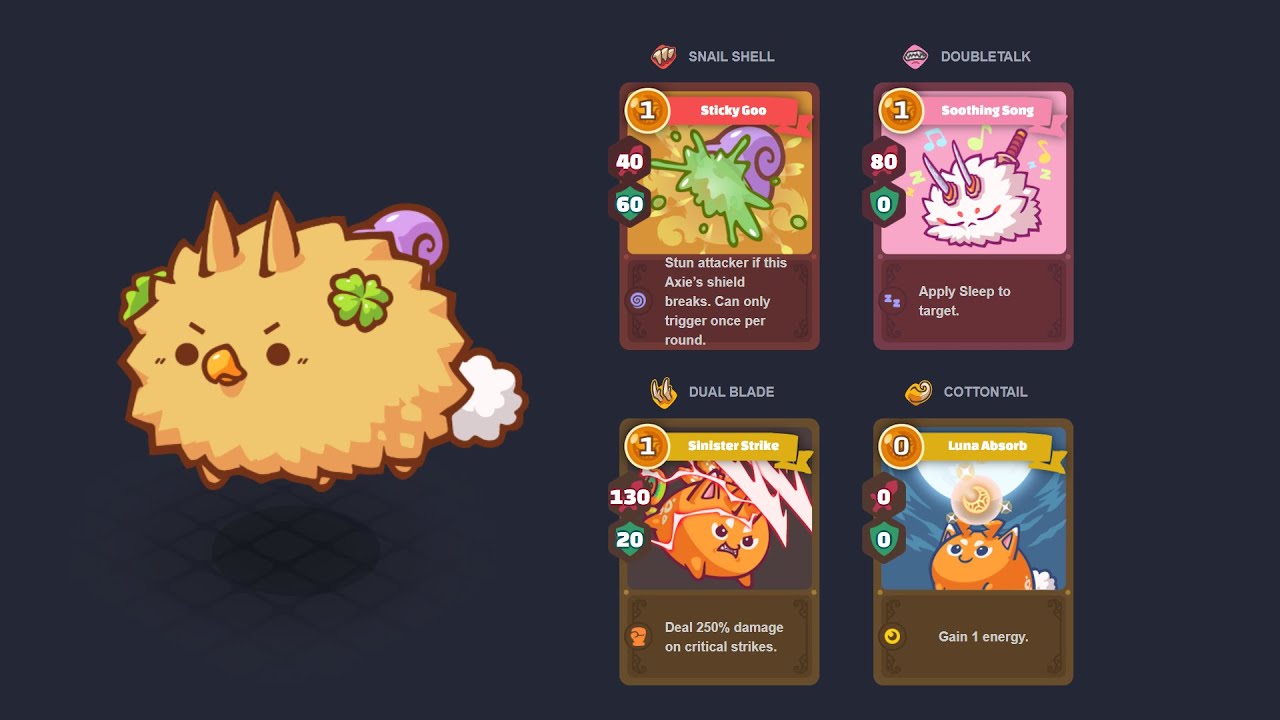 Long live the Beast! | Snail shell/ Doubletalk/Dual blade | Axie ...