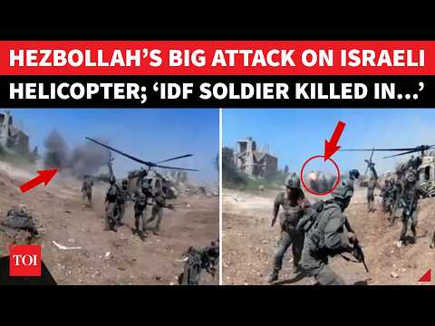 Hezbollah Ambush Kills Israeli Soldier; ‘IDF Helicopter Targeted In Massive Retaliatory Barrage’