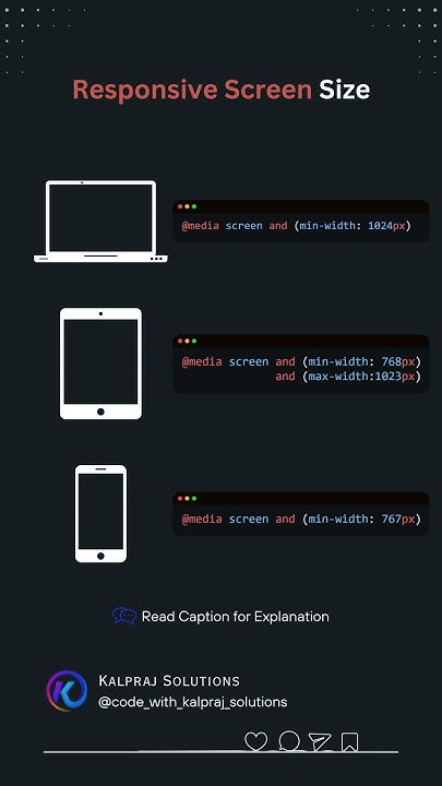 🌟 Responsive Screen Design for All Devices with CSS & JavaScript! 📱💻 #webdevelopment #coding ...