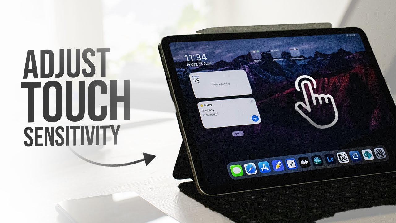 How to Adjust iPad Touch Sensitivity (tutorial) - YouTube