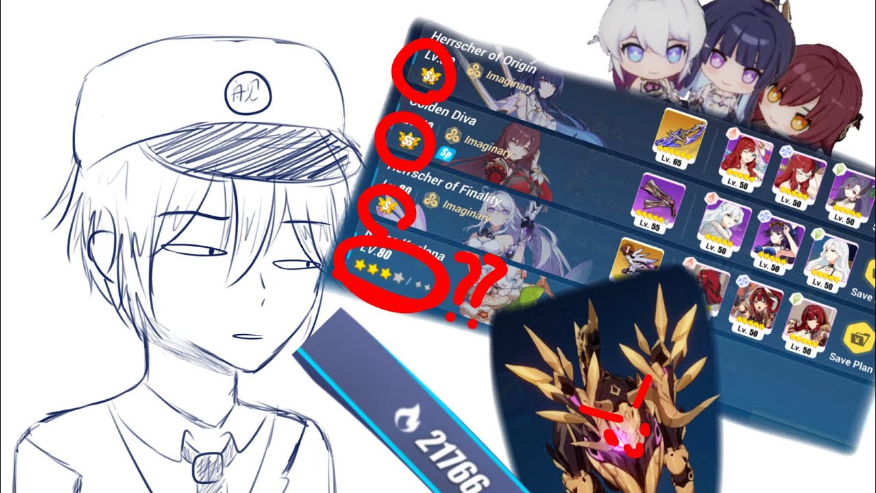 Red Lotus + Cursed Build + Bad Gameplay = Chaos | Honkai Impact 3rd ...