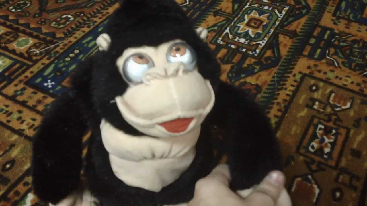 singing dancing hopping monkey/gorilla Bongo the Bouncing Baboon - YouTube