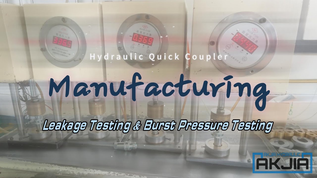 Manufacturing Process of Hydraulic Quick Couplers（Test Part) - YouTube