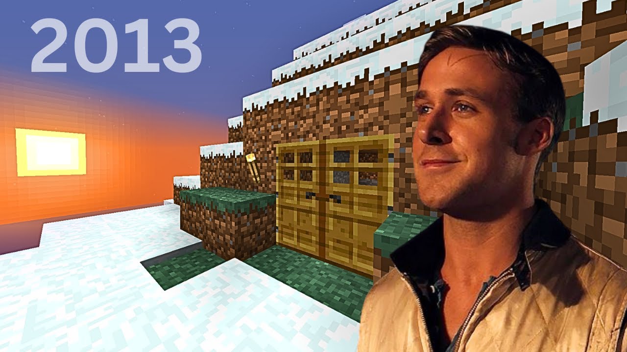 How it feels to build your first house in Minecraft... - YouTube