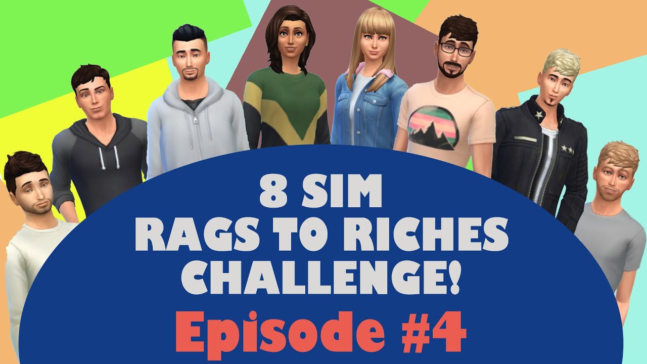 8 SIM RAGS TO RICHES! | EPISODE 4 - YouTube
