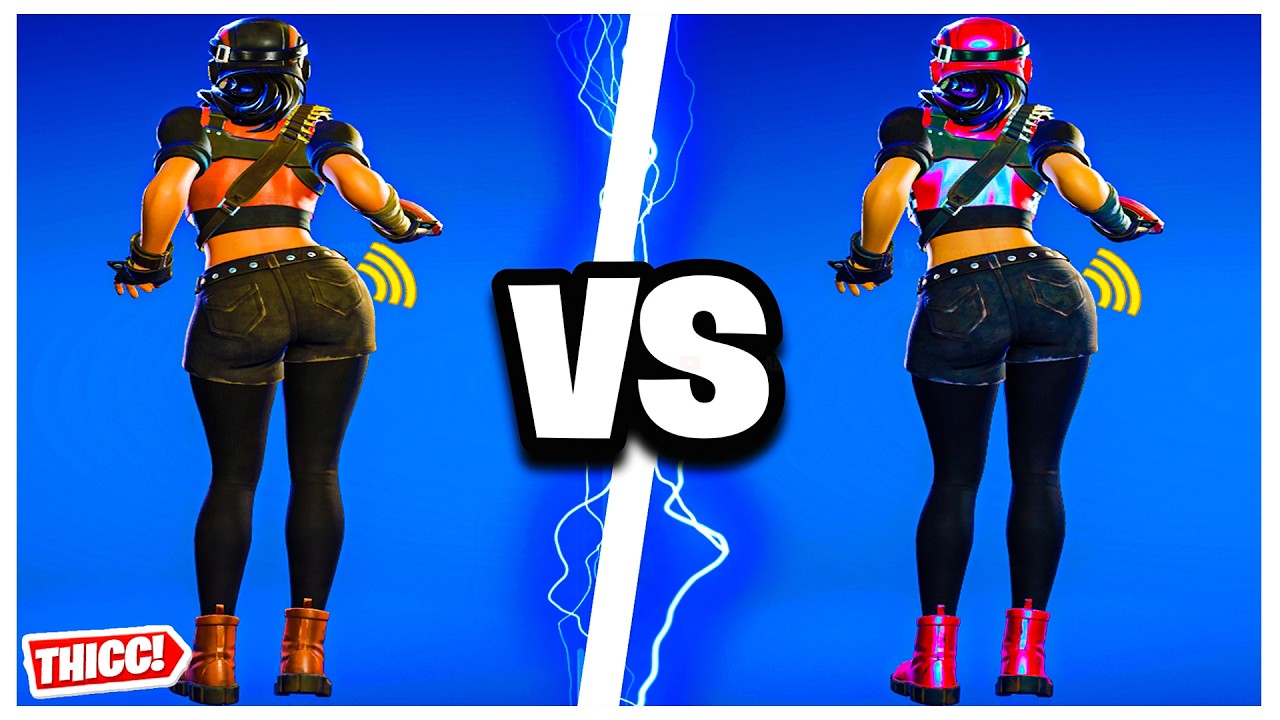 Fortnite Renegade Racer vs Renegade Rebel Party Hips 1 Hour Version ...