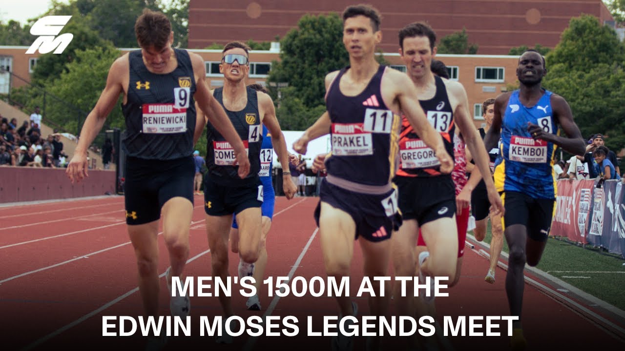 FIVE Lead Changes In Final Lap Of Men's 1500m Final At Edwin Moses ...