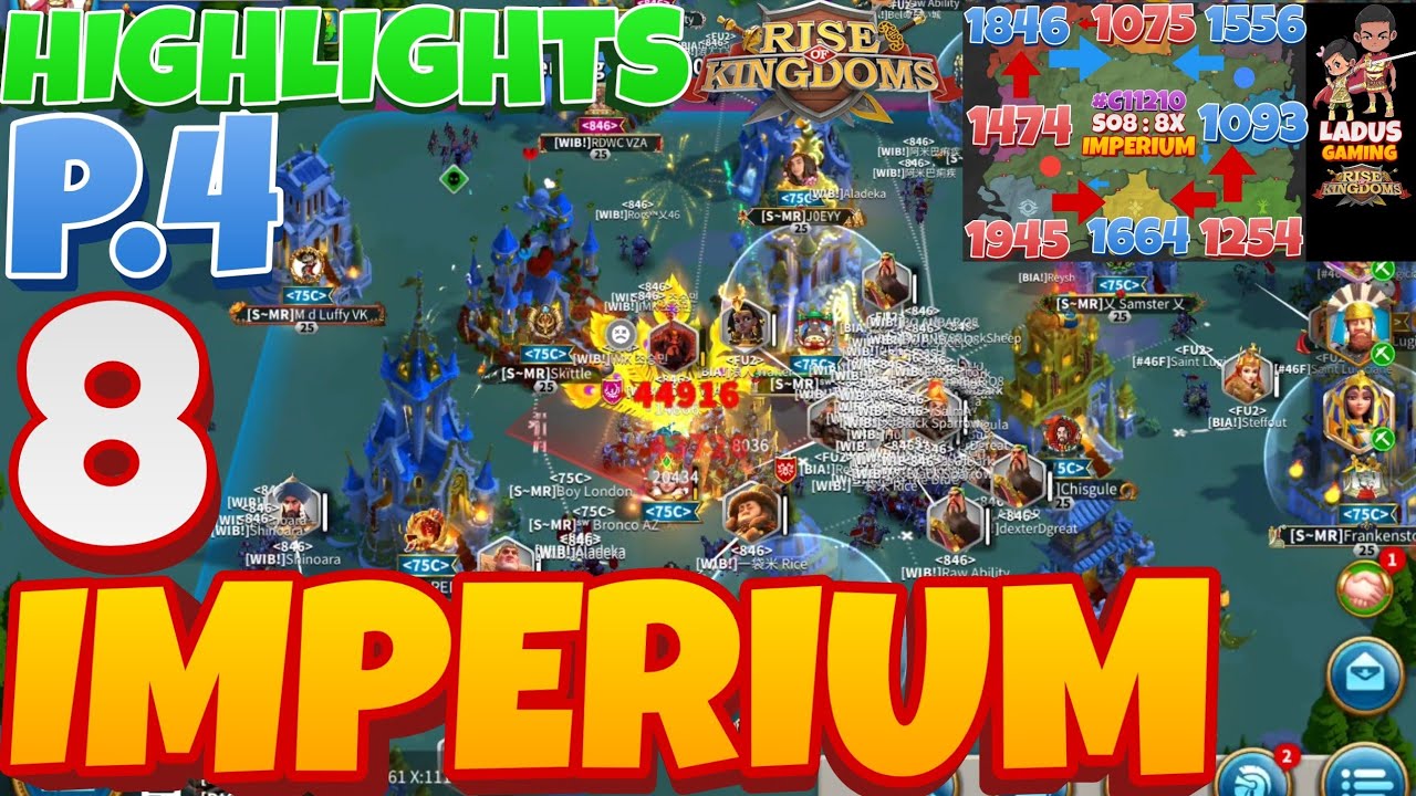Short Highlights P.4 : 8 IMPERIUM KvK : Strategy, Tips from Biggest RoK ...