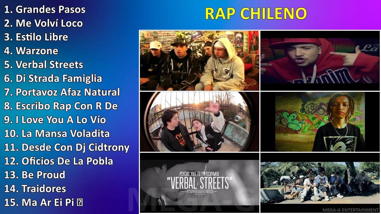Rap chileno ~ Sus Mejores Éxitos - YouTube