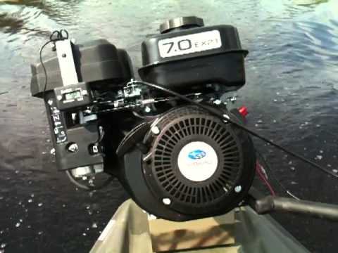 Stump-Jumper Mud Motor and Momarsh Fatbly DP - Low Throttle - YouTube