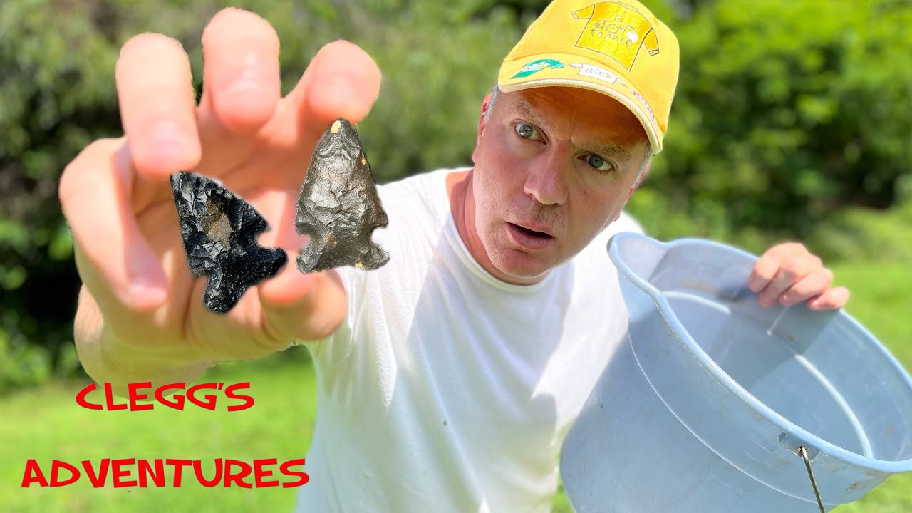 How To Find Arrowheads With A Simple Bucket! - YouTube