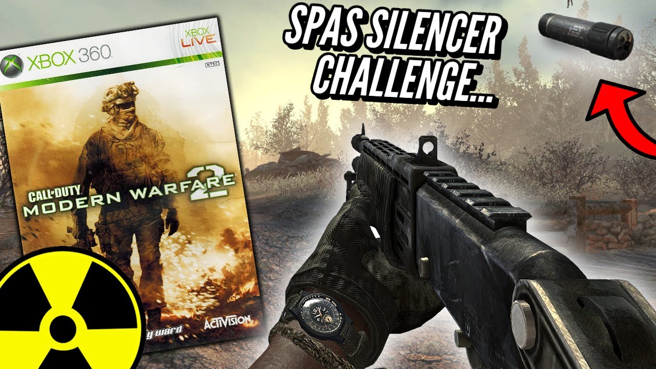 Spas-12 SILENCER Nuke Challenge... (MW2 2021) - YouTube