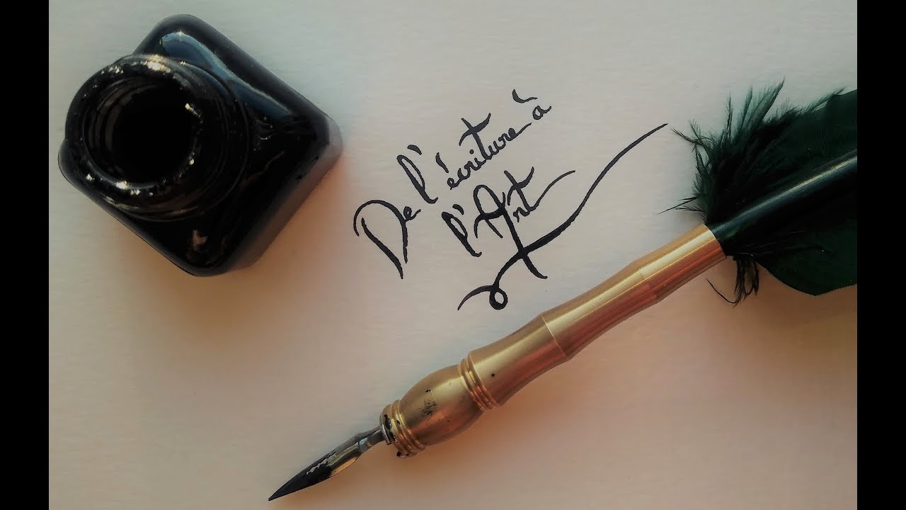 InkOfNeverland - De l'écriture à l'art - YouTube