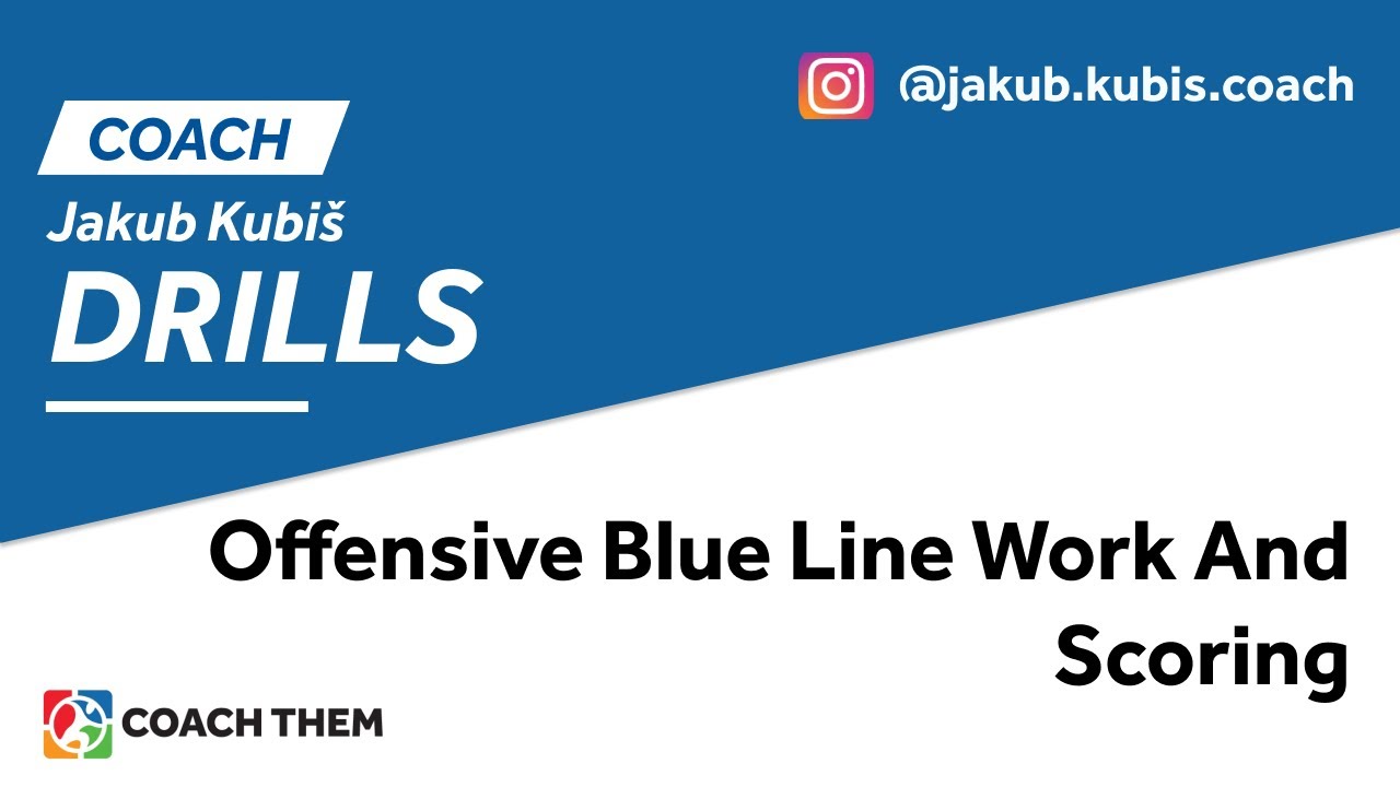 Offensive Blue Line Work And Scoring - YouTube