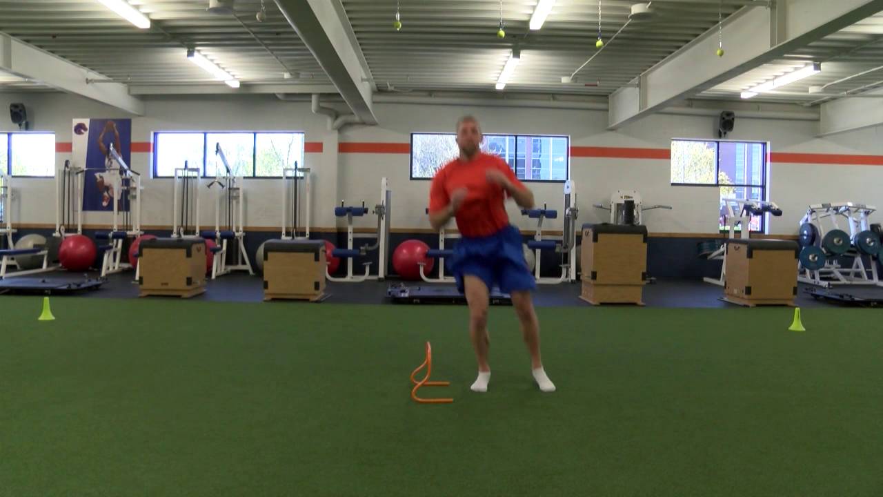 Hurdle Jumps Side To Side - YouTube