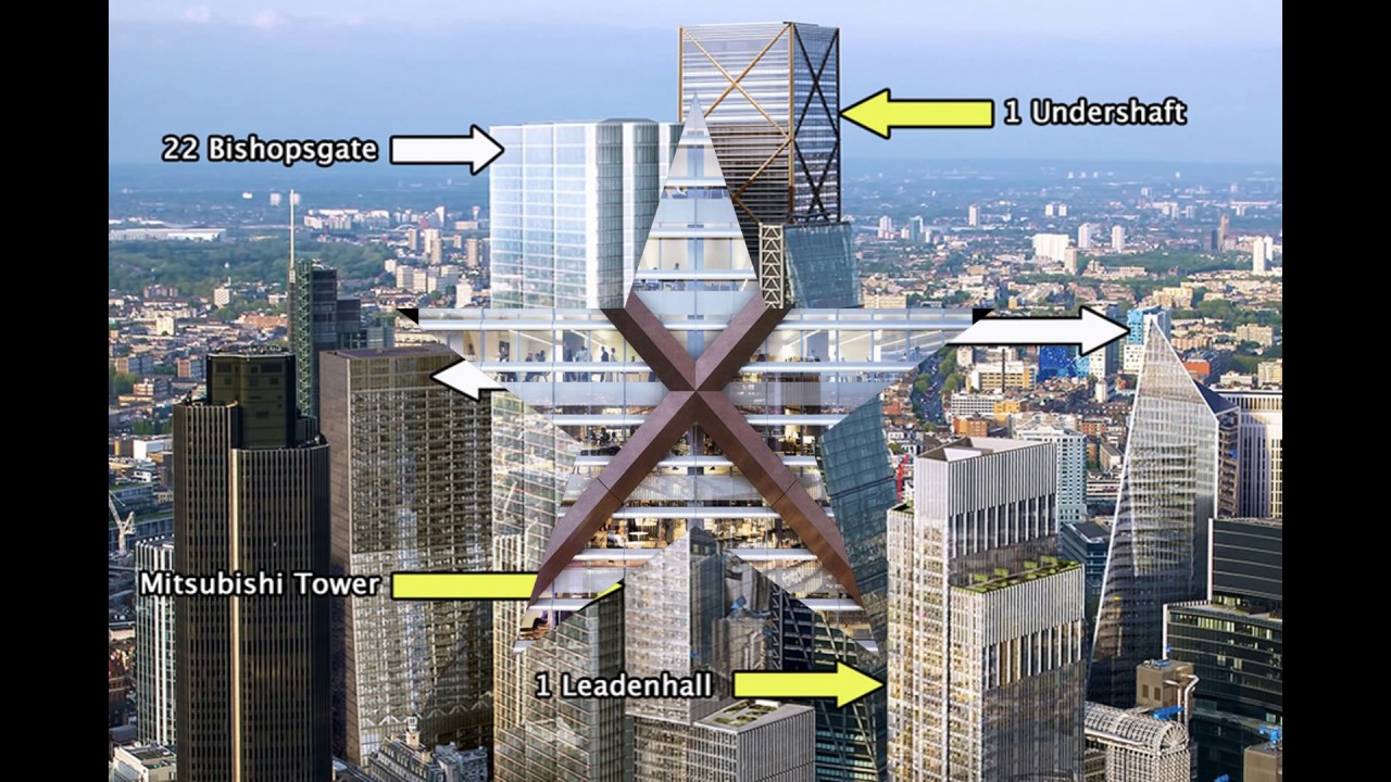 LONDON | No.1 Undershaft | 290m | 951ft | 73 fl | Pro - YouTube