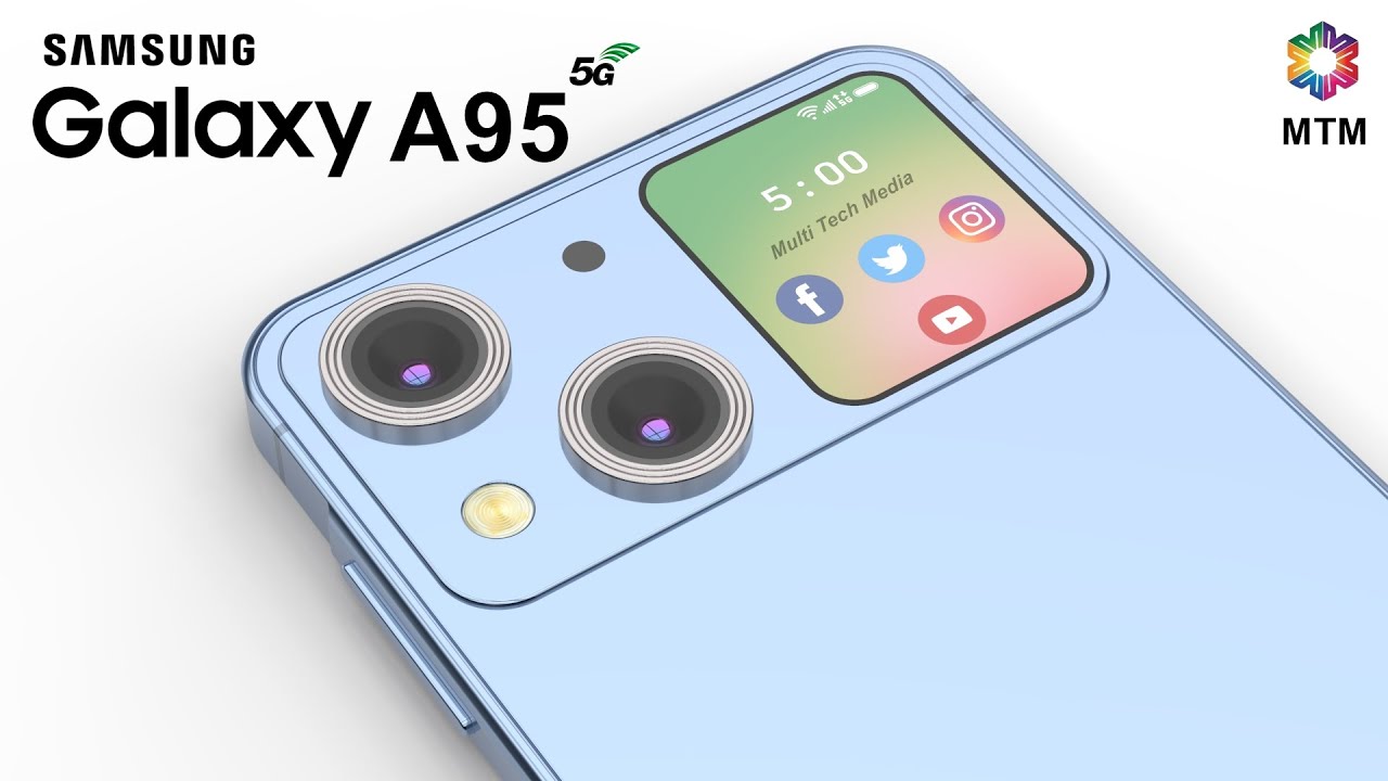 Samsung Galaxy A95 First Look, 8000mAh Battery, 108MP Camera, Trailer ...