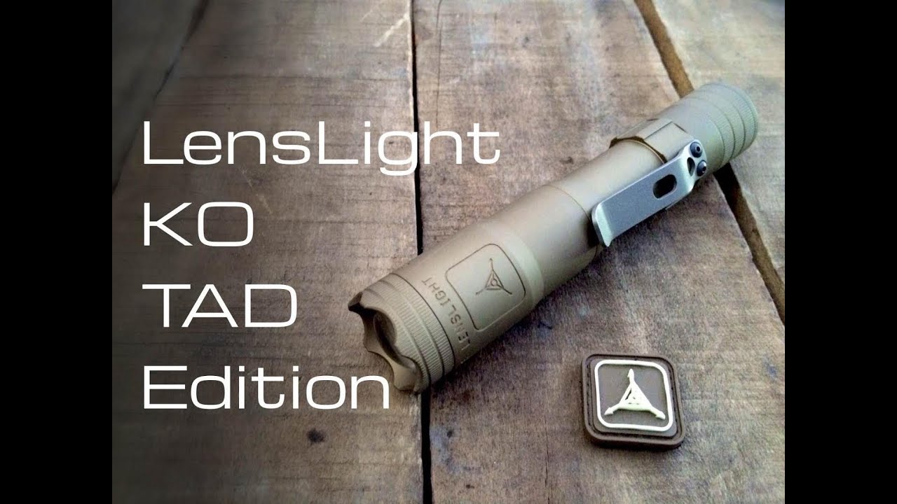 TAD Edition Lenslight KO- Black Scout Reviews - YouTube
