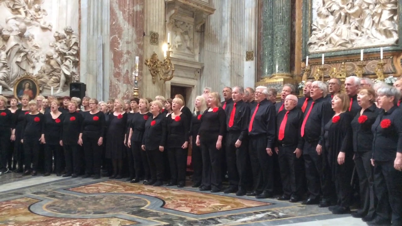 Inspiration Choir on Tour - Rome April 2019, St Agnese Performance ...
